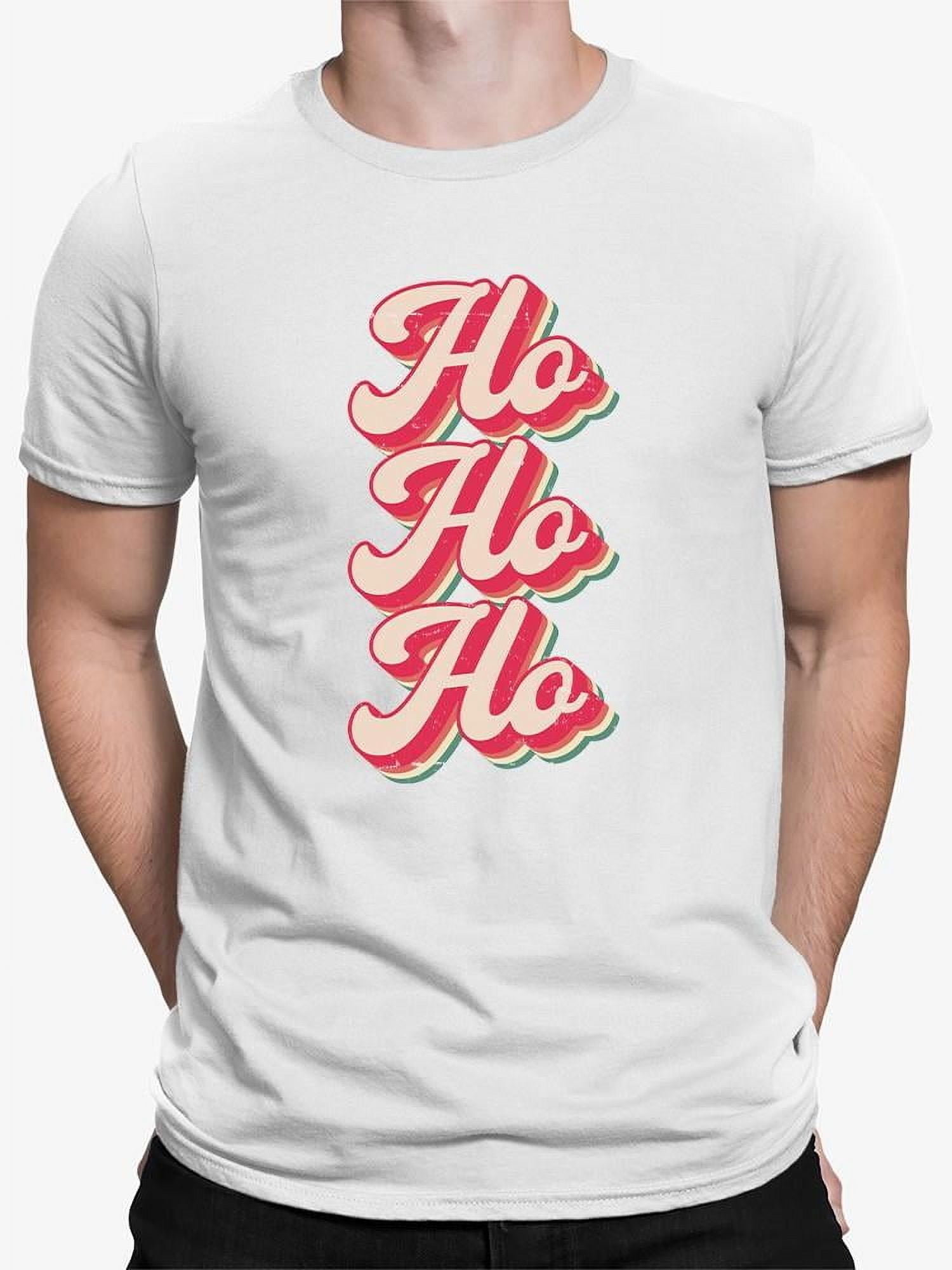 Ho Ho Ho - Classic Christmas Cheer T-shirt Men's - Walmart.com
