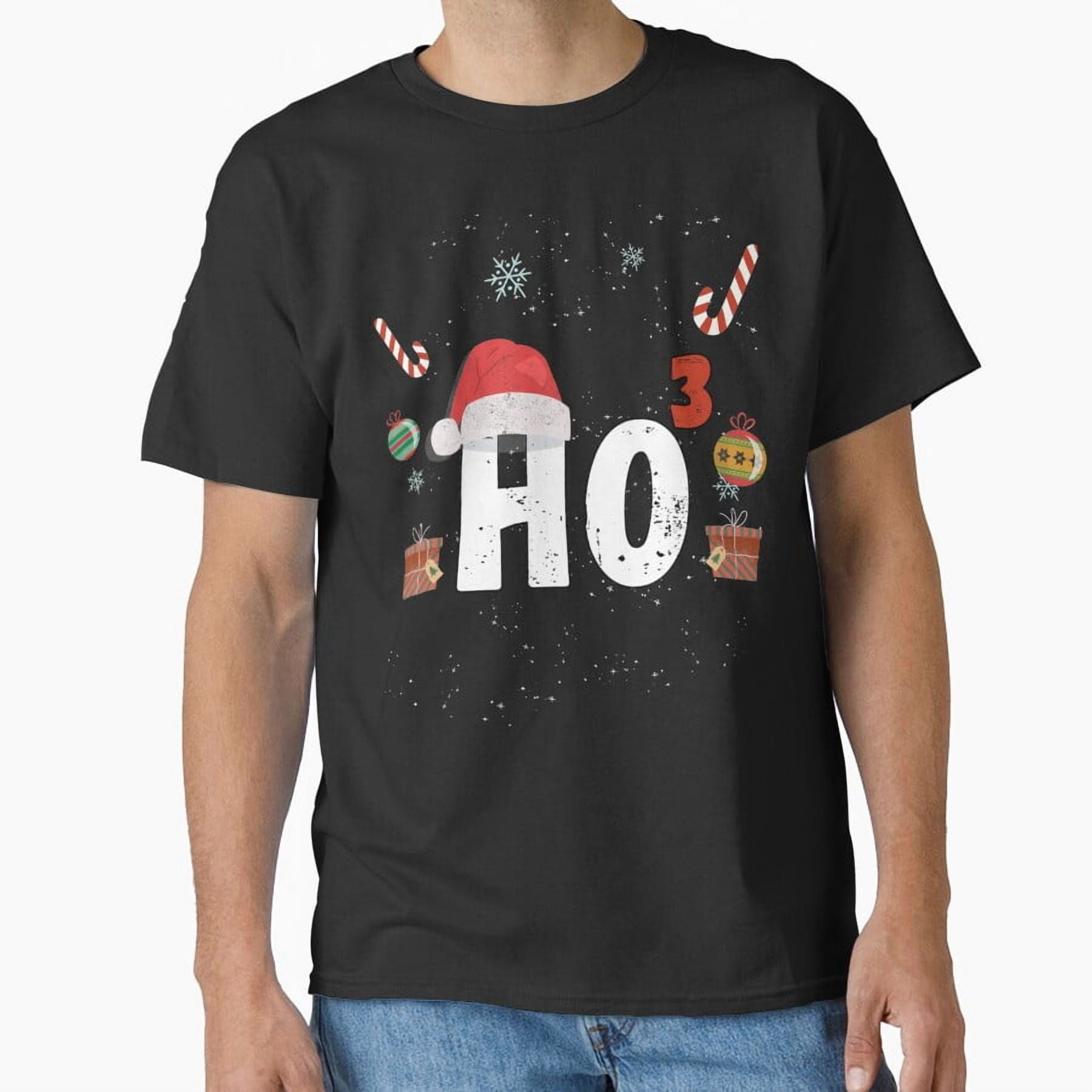 Ho Ho Ho Holiday Saying Ho3 Math Lovers Festive Humor Gift Idea Unisex ...