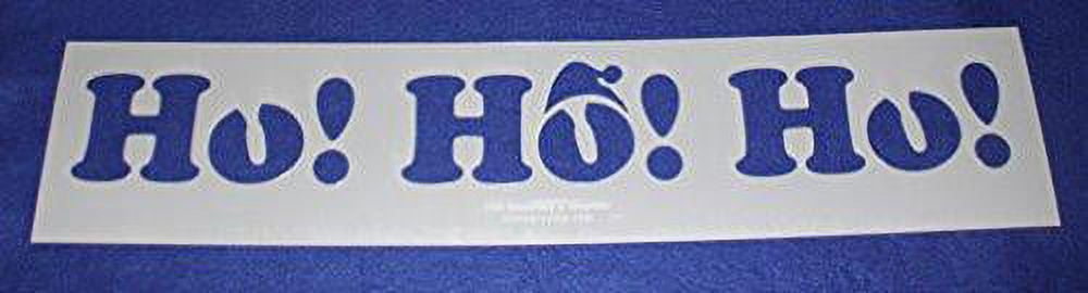 Ho, Ho, Ho Holiday Stencil- Painting /Crafts/ Templates - Walmart.com