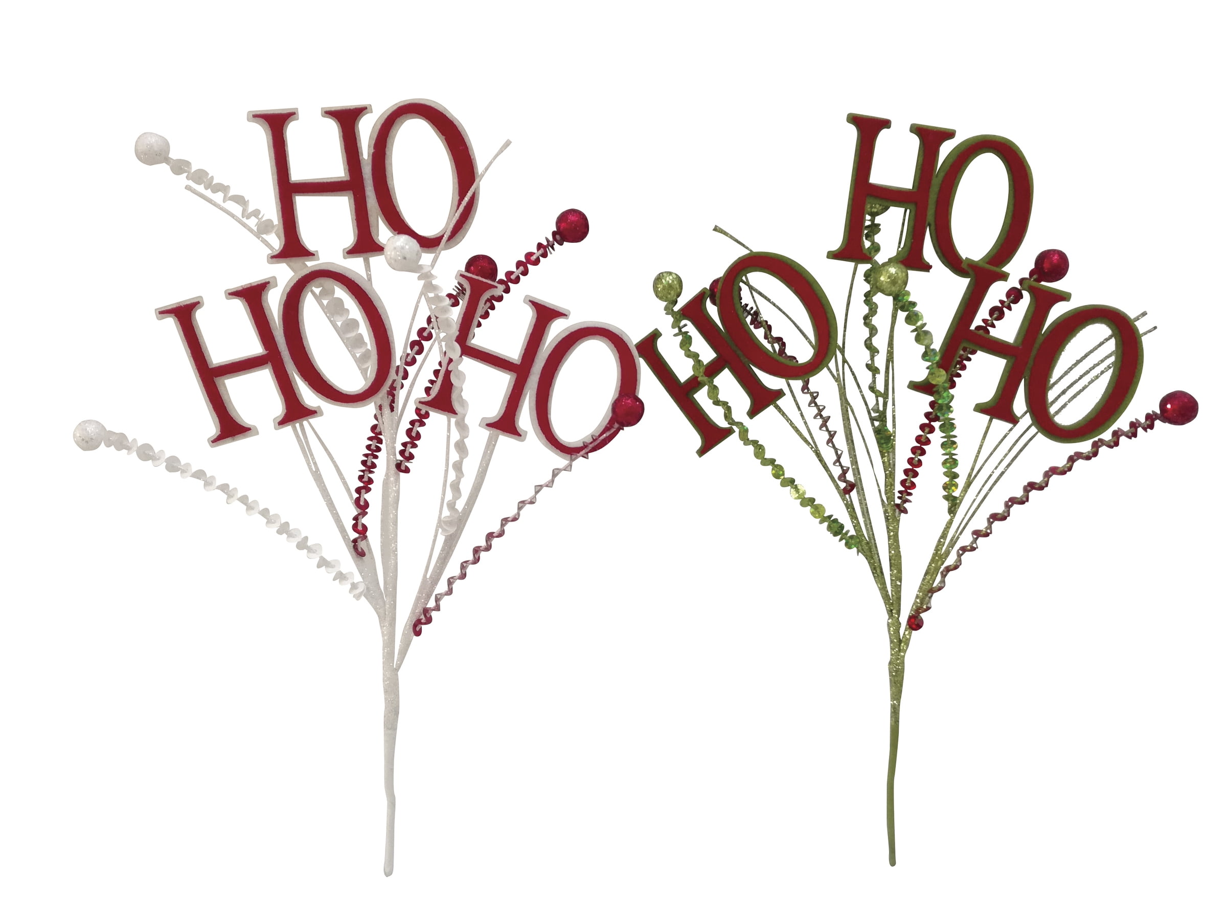 Ho Ho Ho Pick 8 X 12 Inches 2 Assorted Colors - Walmart.com