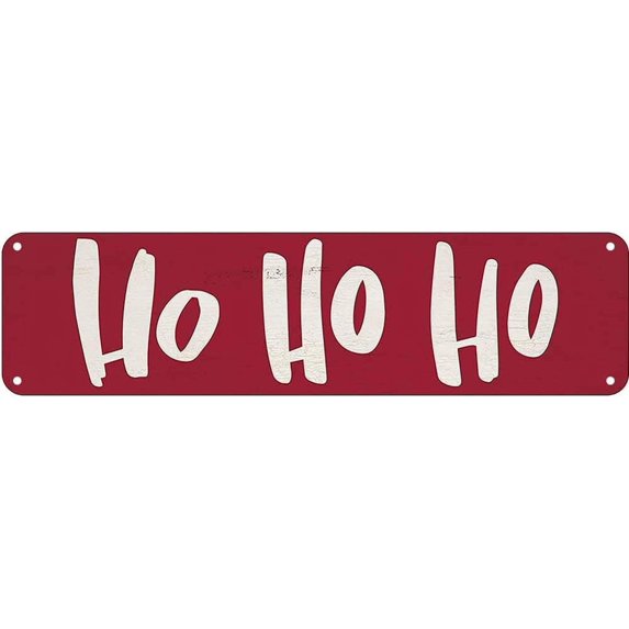 Ho Ho Ho Vintage Signs Retro Tin Signs for Kitchen Home Garden Wall Bar ...