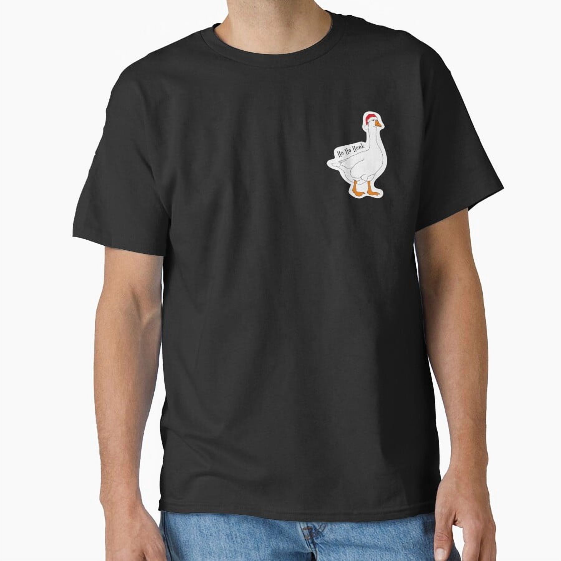 Ho Ho Honk Funny Santa Goose Christmas Holiday Pun Humor Animal Unisex ...