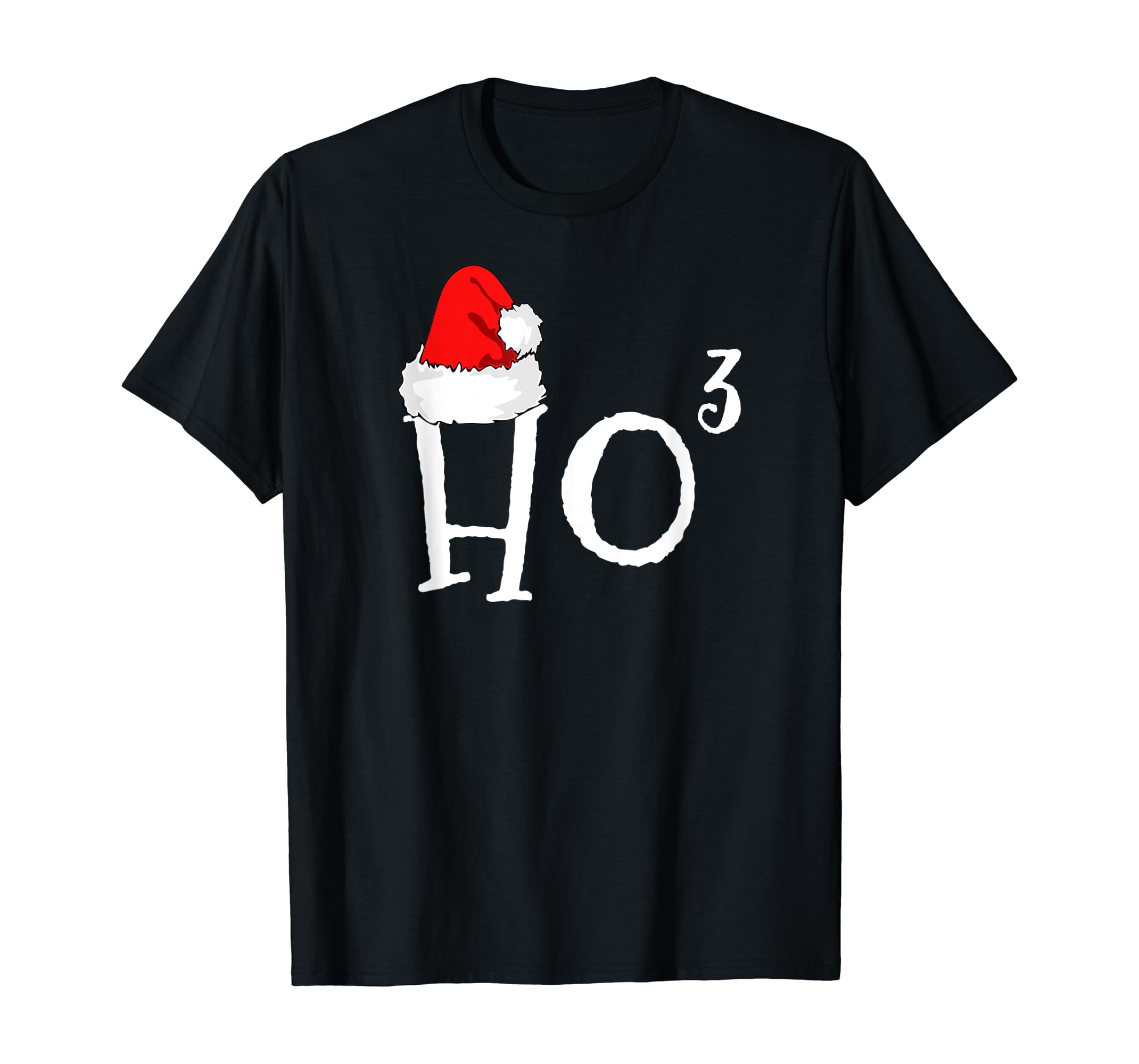Ho3 Cubed Krismast Ho-Ho-Ho Math Teacher Ho-3 T-Shirt - Walmart.com