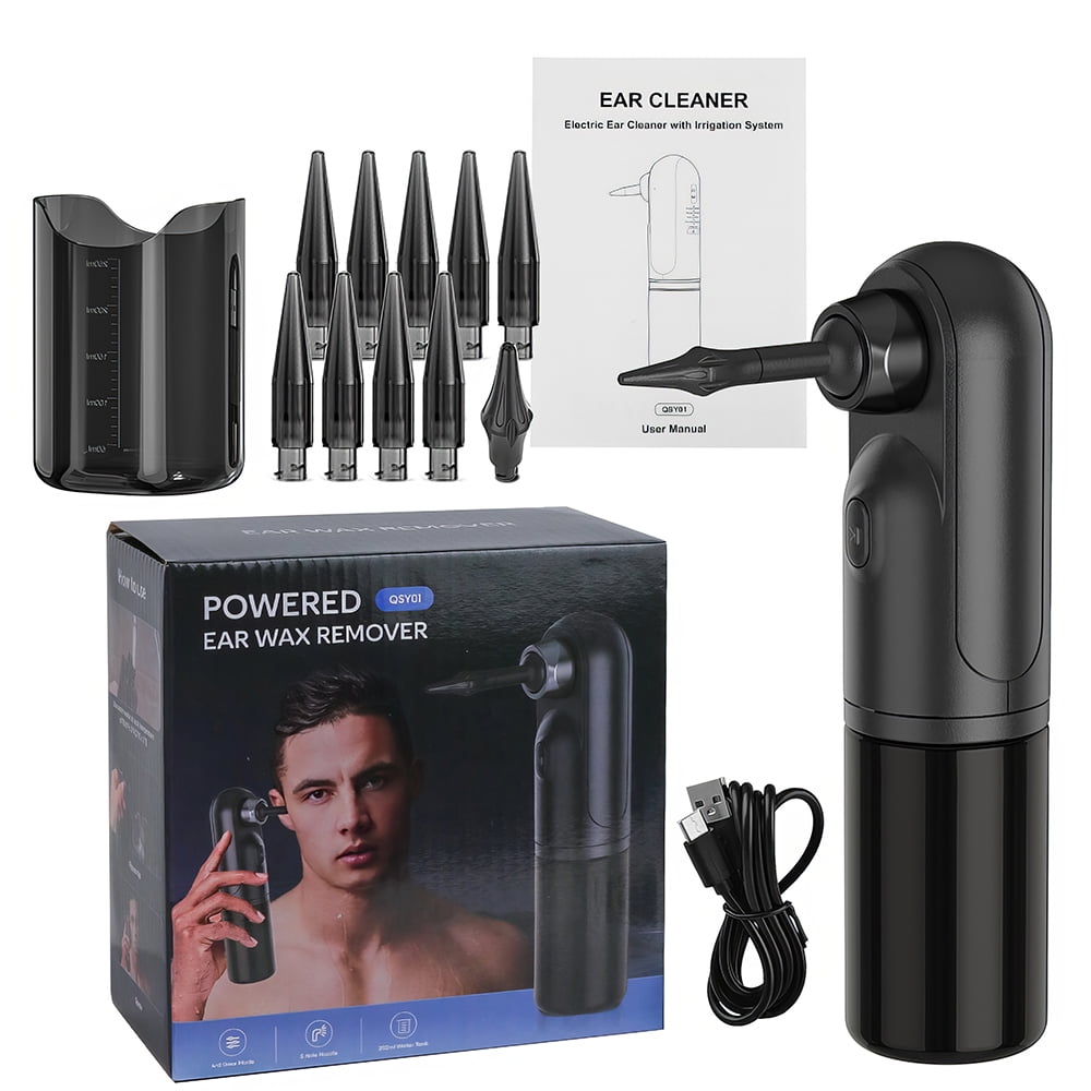 HoLife Ear Wax Cleaner, Electric Ear Cleaner, Waterproof Ear Wax ...