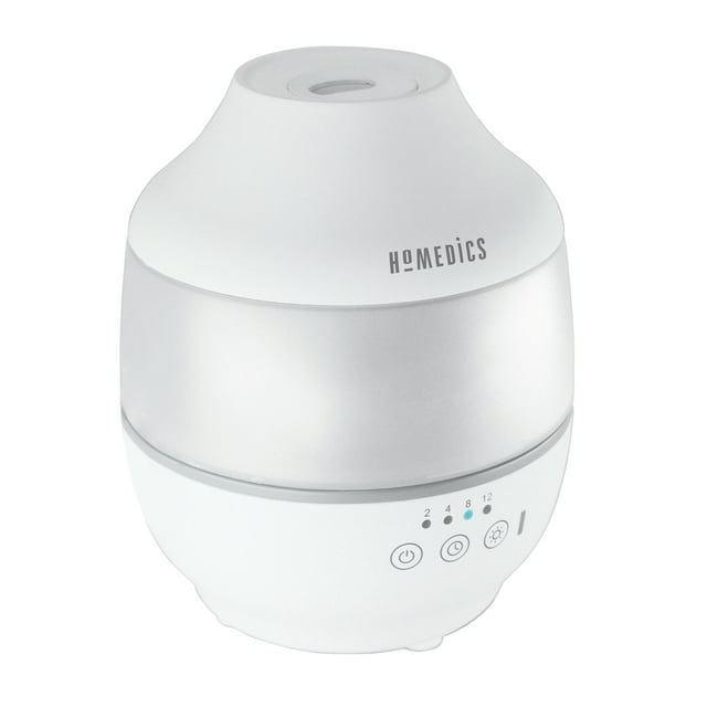 HoMedics, Cool Mist Ultrasonic Humidifier with Essential Oil Tray, 7 ...