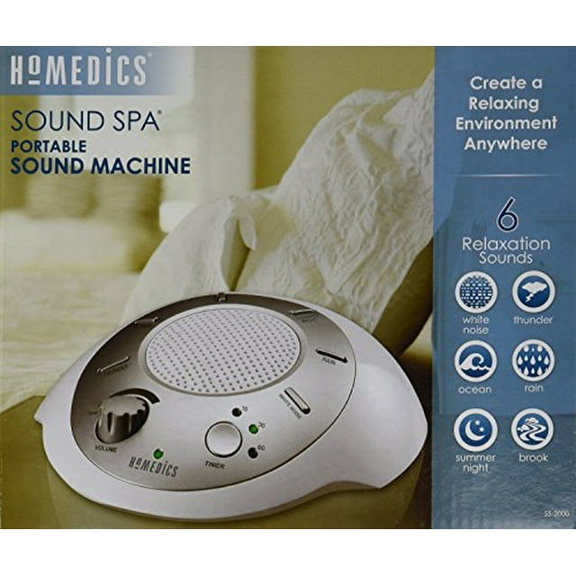 HoMedics Incorporated (a) Sound Spa Portable Sound Machine - Walmart.com