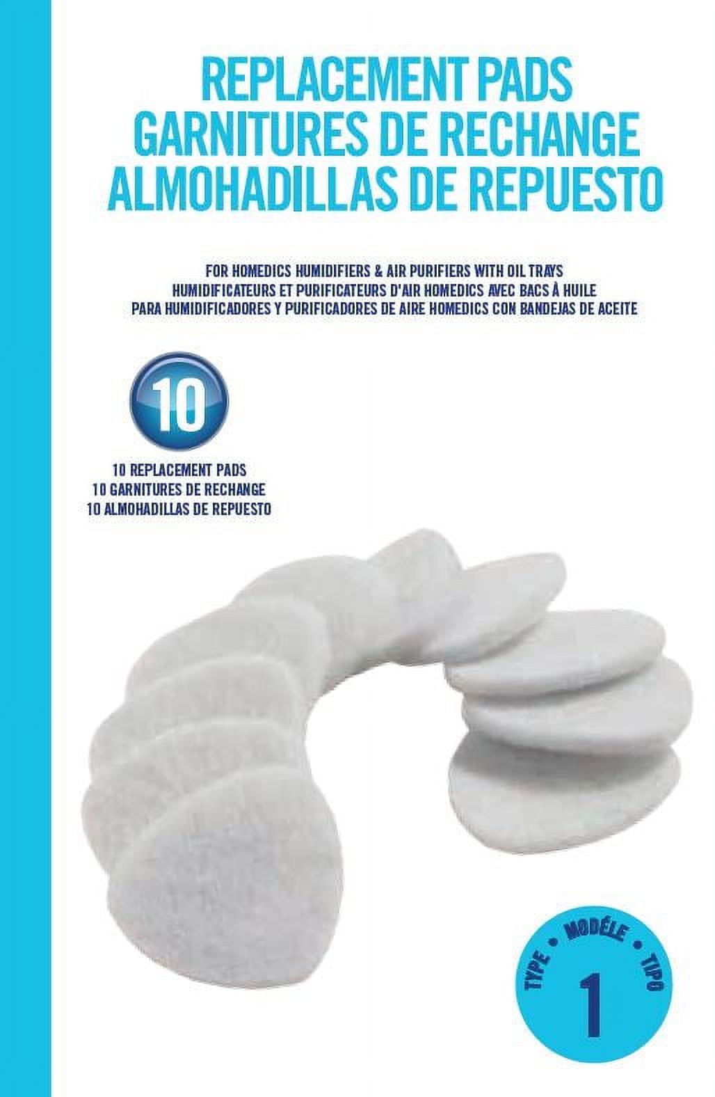 HoMedics Aromatherapy Air Purifier Replacement Microfiber Essential Oil ...