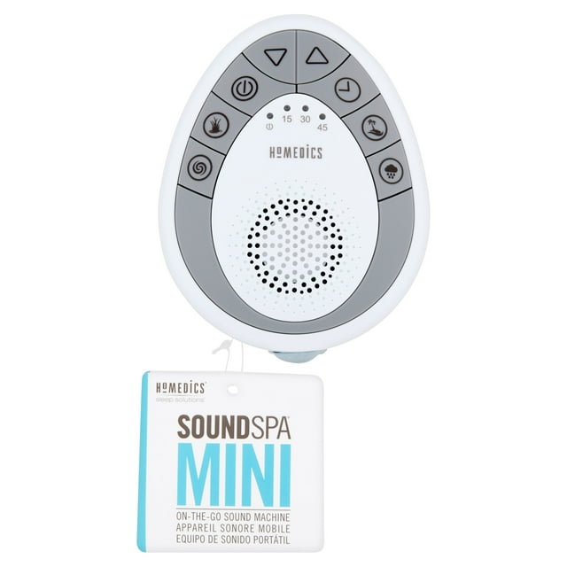 HoMedics SS-1200 Portable Mini Sound Spa Sleep Solutions - Walmart.com