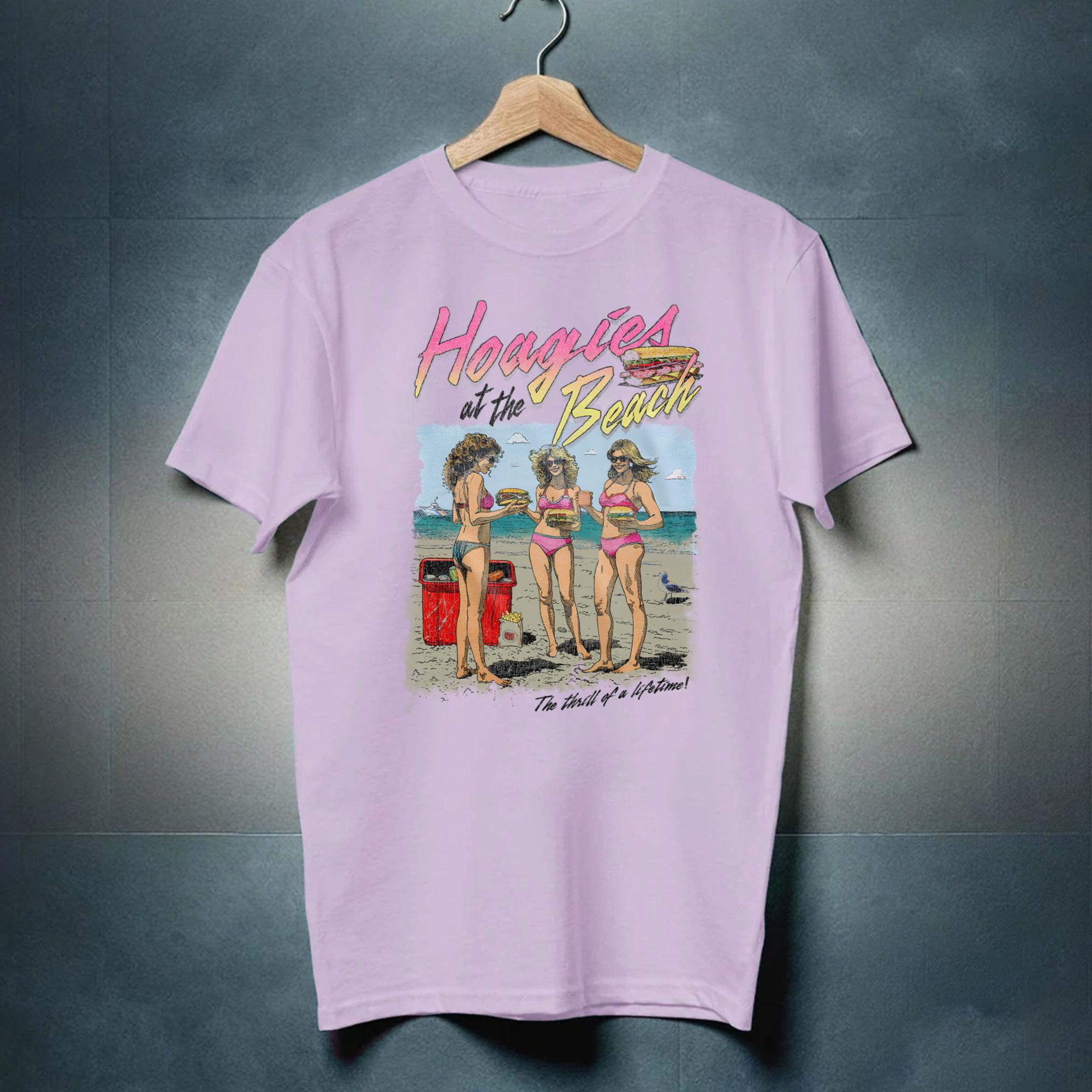 Hoagies On The Beach Spring Break Fun Graphic Tee-TH51896 - Walmart.com