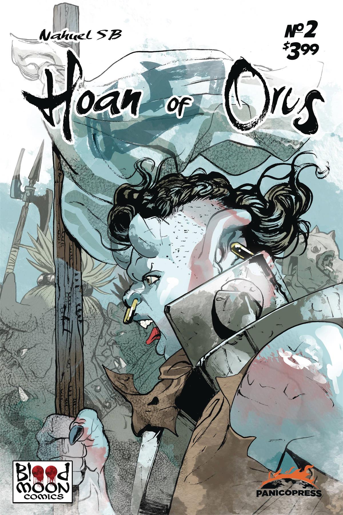 Hoan Of Orcs #2 (of 4) Cvr A Nahuel Sb Blood Moon Comics Llc Comic Book ...