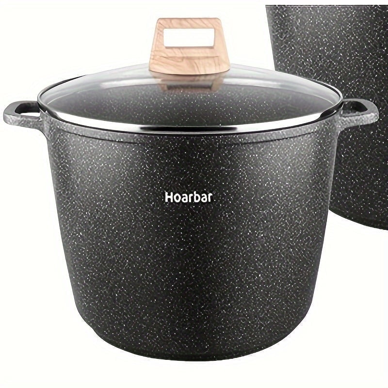 Hoarbar 10.5QT Large-Capacity Nonstick Stock Pot – High-Temperature ...
