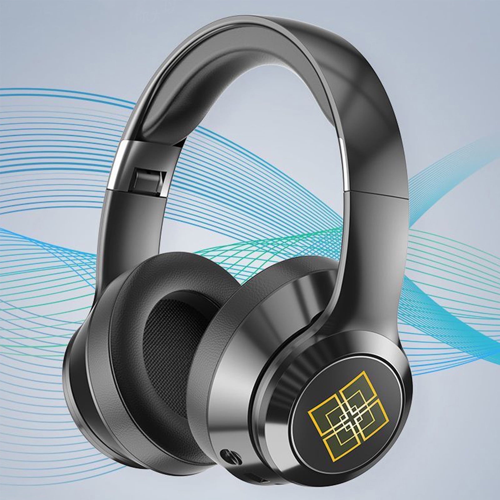 IBaodan 5.0 Bluetooth Headphones Luminous Retractable Folding HiFi ...