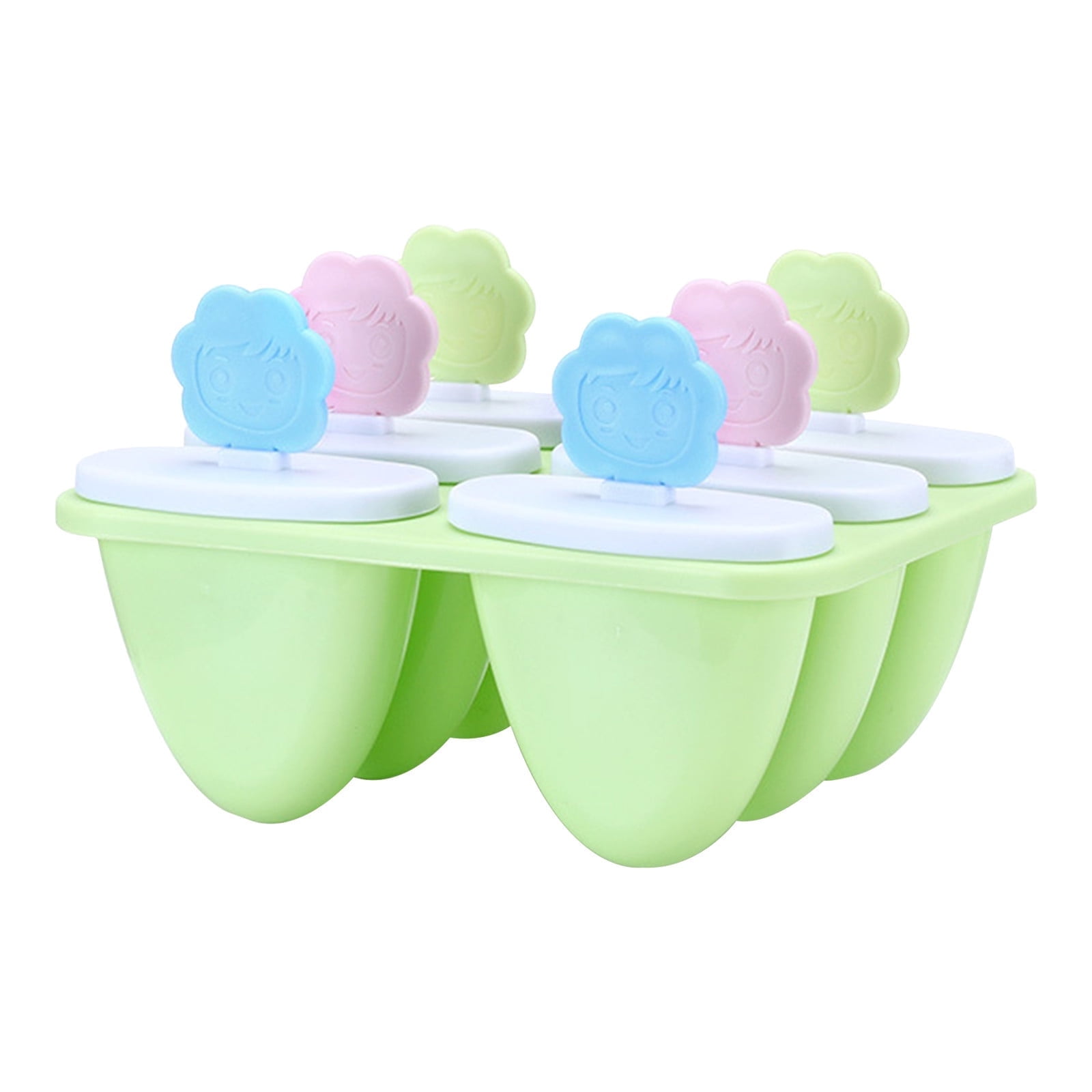 IBaodan DIY Frozen Popsicle Maker Ice Cream Ice Lolly Molds Ice With ...