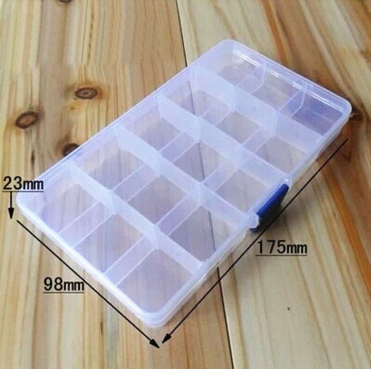 Oxodoi Plastic Organizer Container Storage Box Adjustable Divider ...