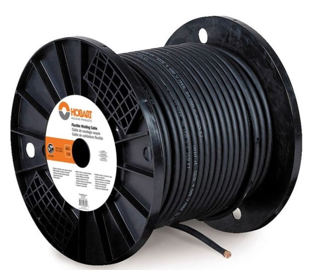 Hobart 770109F #2 Flexible Welding Cable, Sold by the Foot - Walmart.com