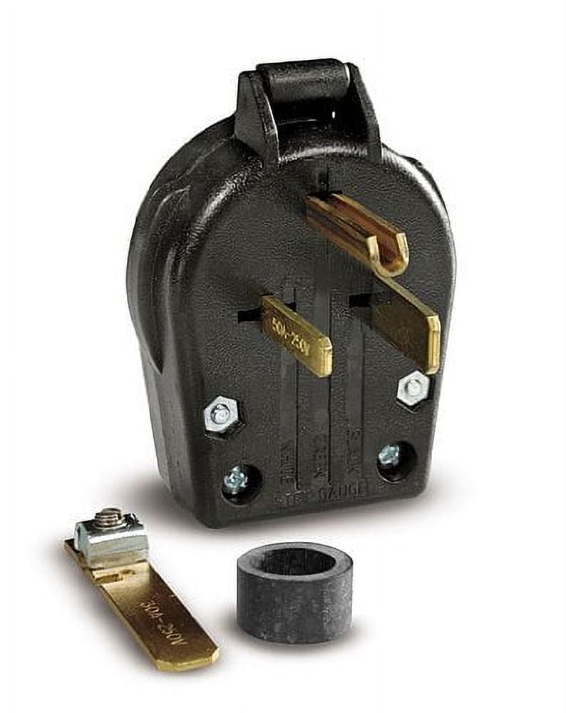 Hobart Power Welding Plug 230 Volt Male Plug-Pin Type, 50 Amps, Model ...
