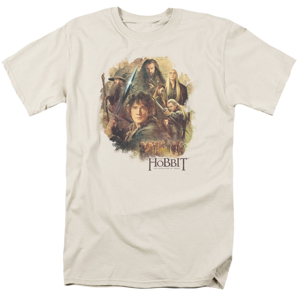 Hobbit Collage Officially Licensed Adult T Shirt - Walmart.com