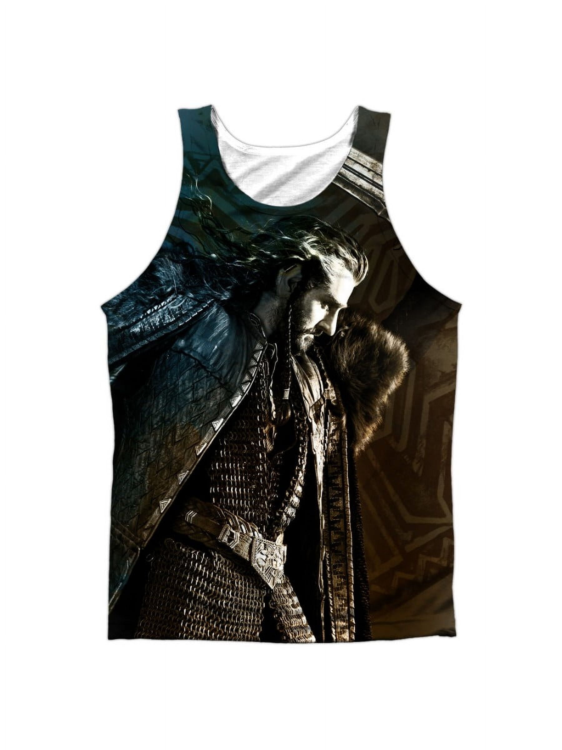 Hobbit Men's King (Front/Back) Mens Tank White - Walmart.com
