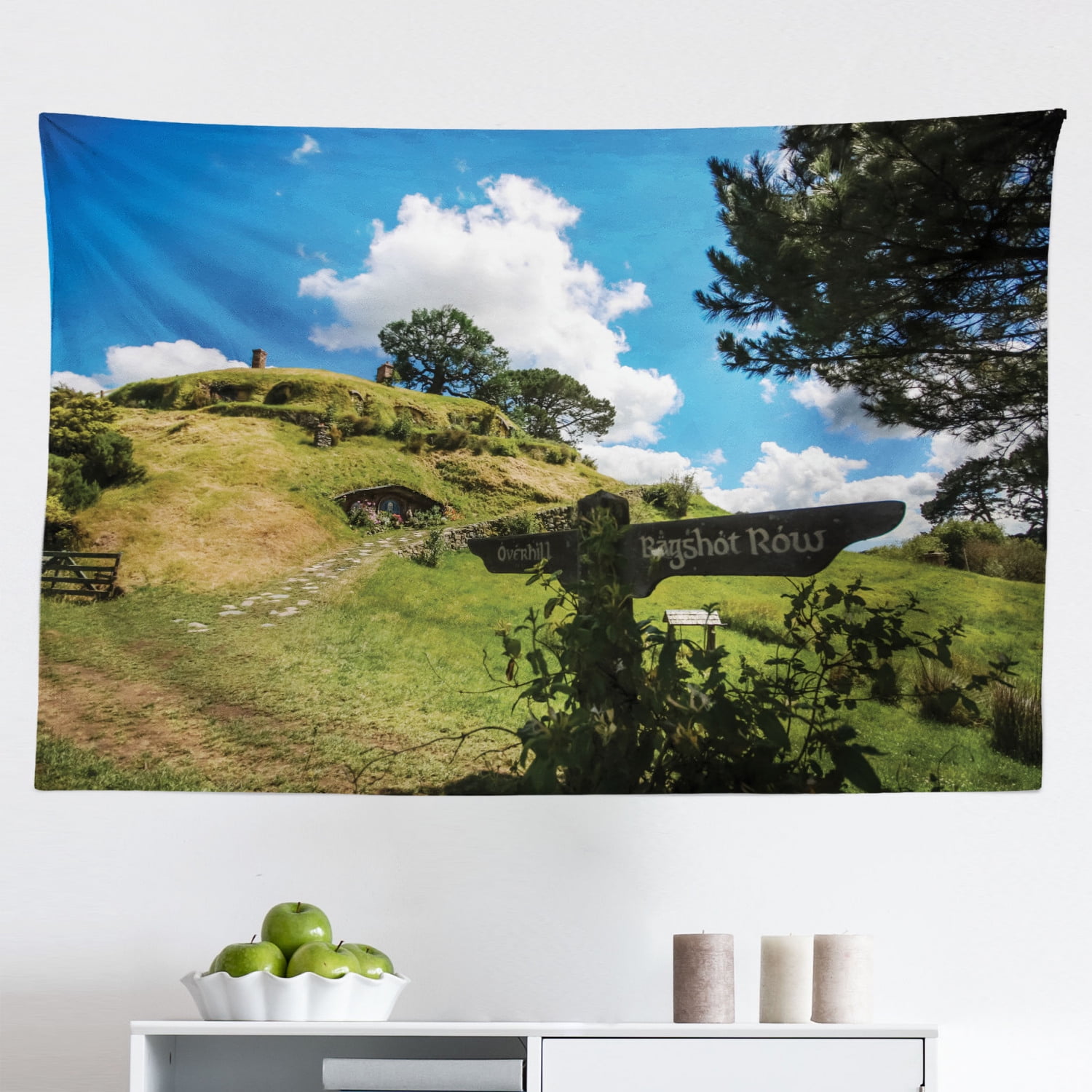 Hobbits Tapestry, Elf Path in Woods of Hobbit Land in The Shire New ...