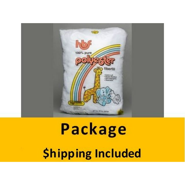 Hobbs Polyester Fiberfill-20oz Bag-Premium Polyester Fiberfill for ...