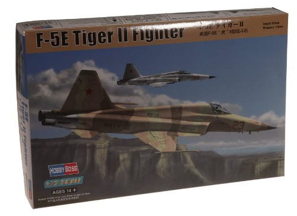 Hobby Boss F-5E Tiger II Fighter Airplane Model Building Kit - Walmart.com
