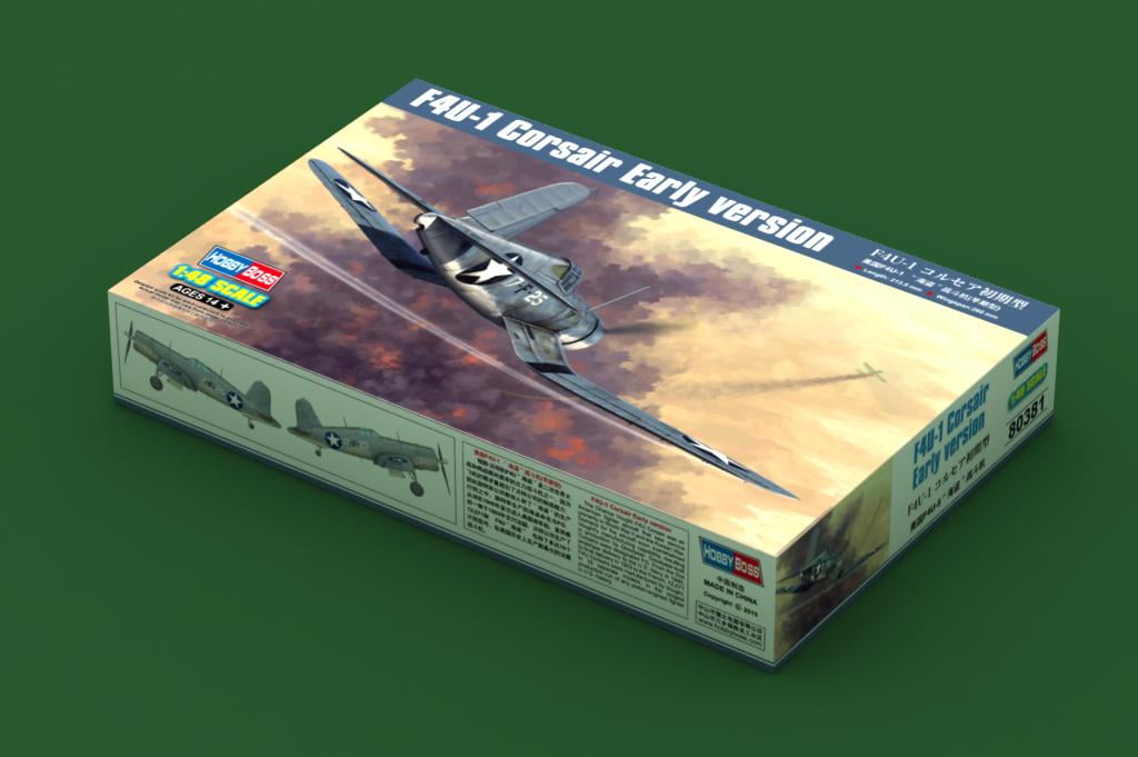Hobby Boss Chance Vought F4U Corsair (Early) 1/48 Model Kit - Walmart.com