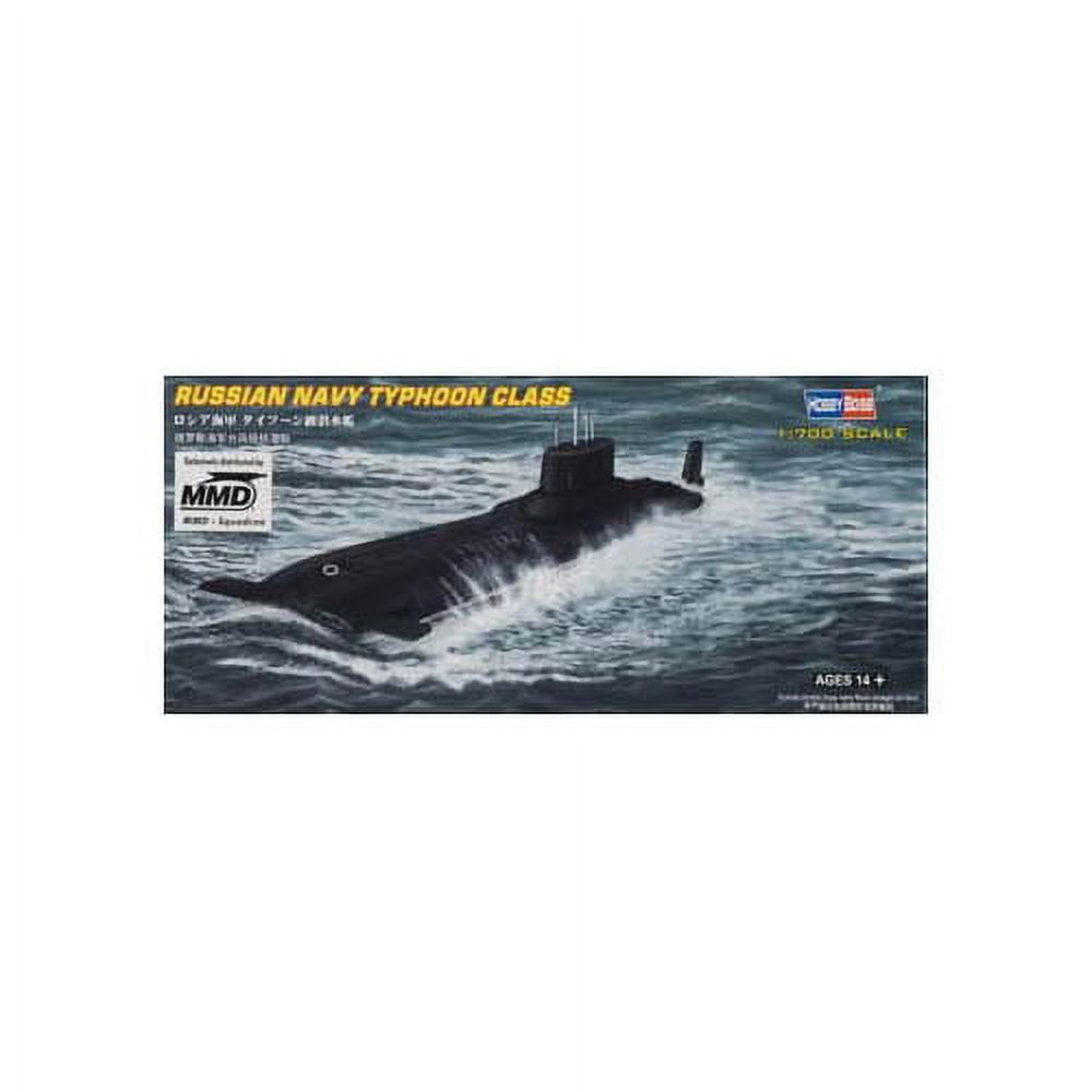 Hobby Boss Russian Typhoon Class Submarine Boat Model Building Kit ...