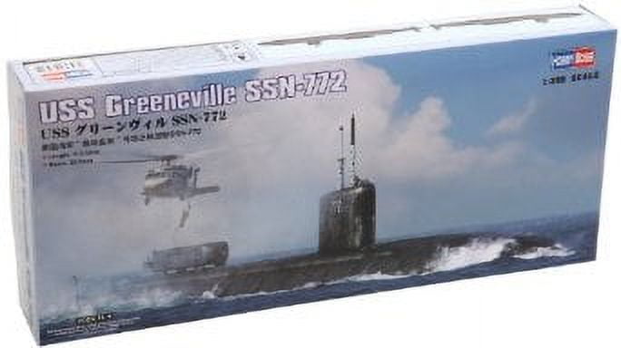 Hobby Boss USS Greeneville SSN-772 Boat Model Building Kit Multi ...