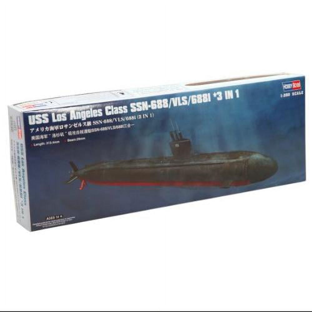 Hobby Boss USS Los Angeles Class SSN-688/VLS/688I 3-in-1 Boat Model ...