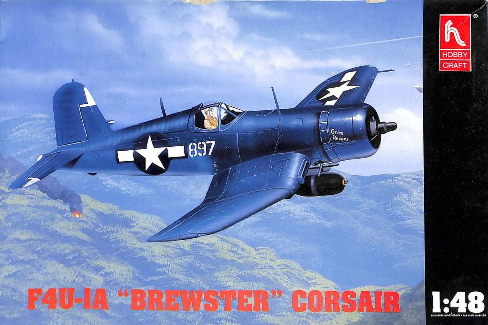 Hobby Craft 1:48 F4U-1A Brewster Corsair Plastic Aircraft Model Kit # ...