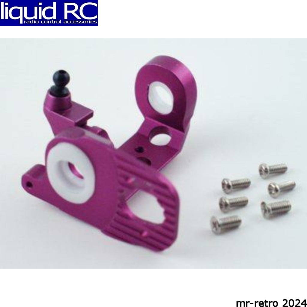 Hobby Etcetera MH1307A HPI Micro RS4 Purple Adjustable Aluminum Motor ...
