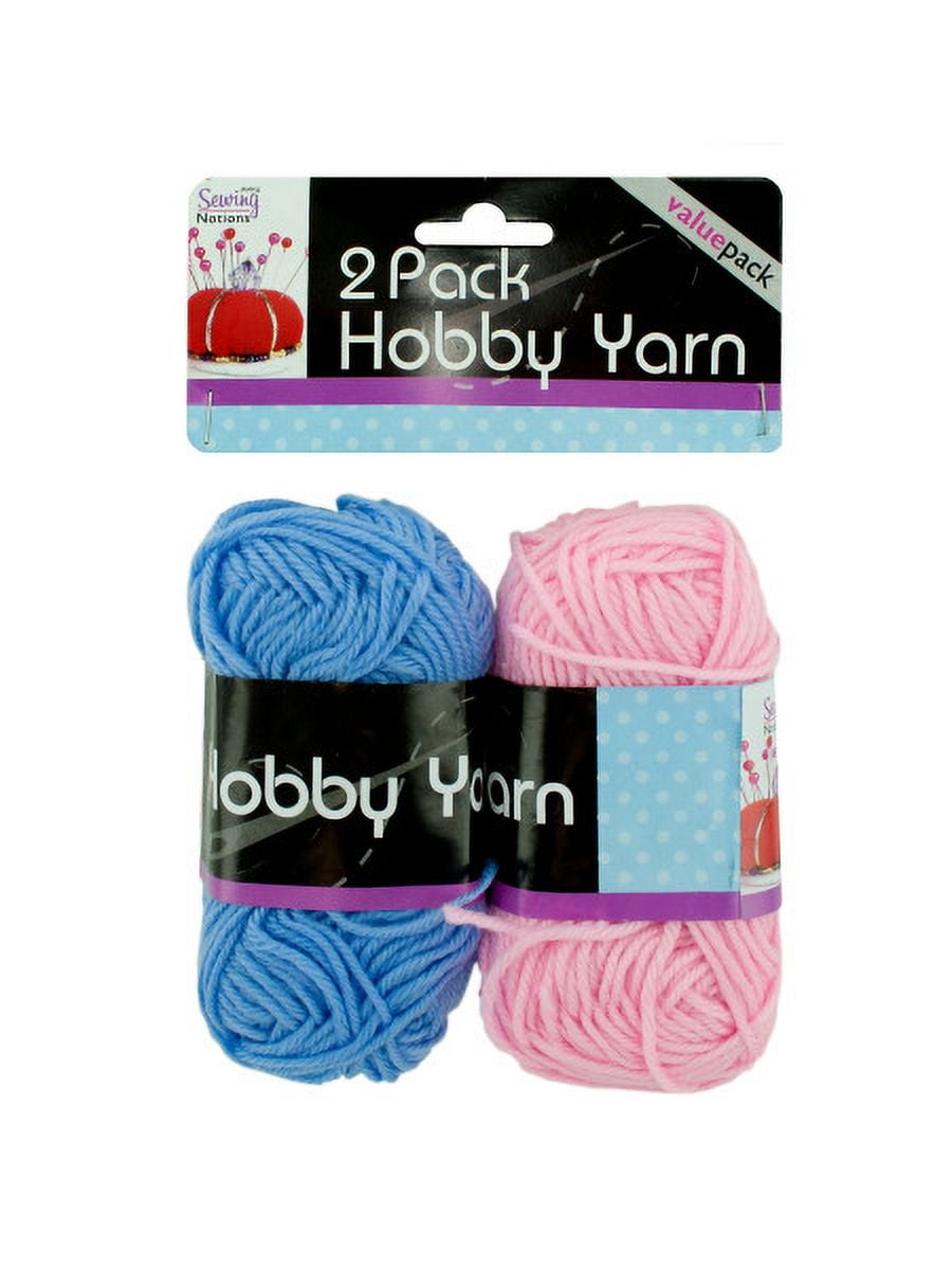 Hobby Yarn Pastel Colors Set, 24 Count - Walmart.com