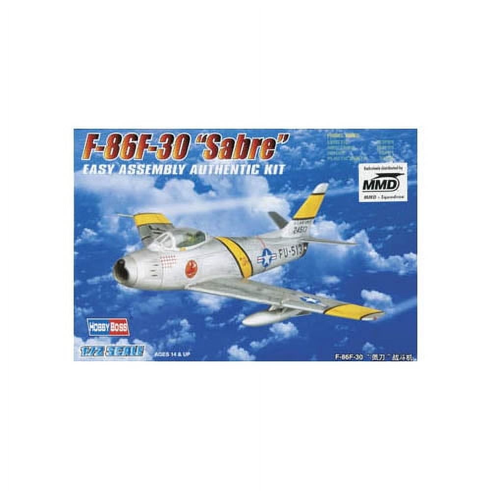 HobbyBoss 80258 North American F-86F-30 Sabre 1/72 Scale Plastic Model ...