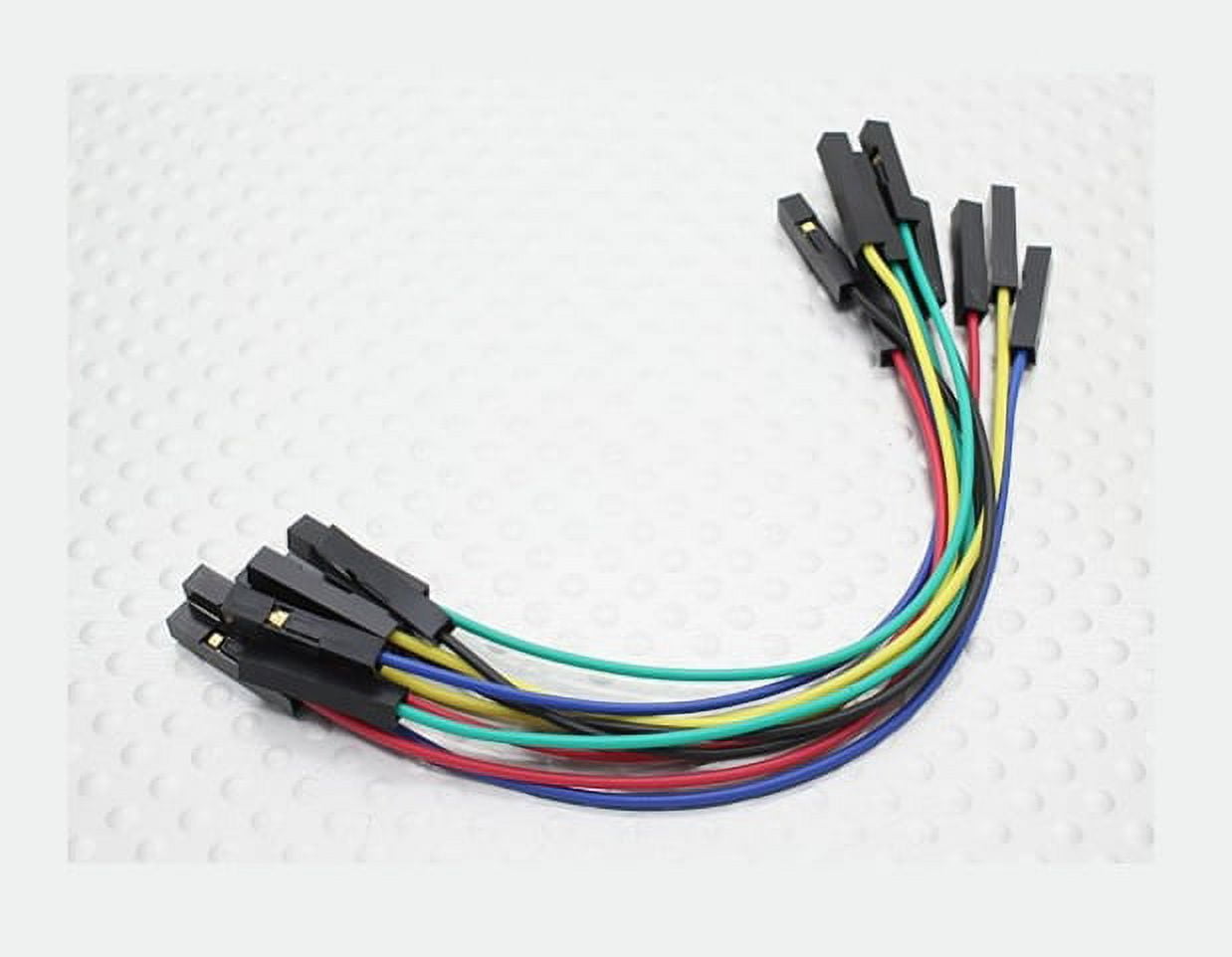 HobbyFlip 120mm Female to Female Jumper Cable Wire Lead Set (10pc ...