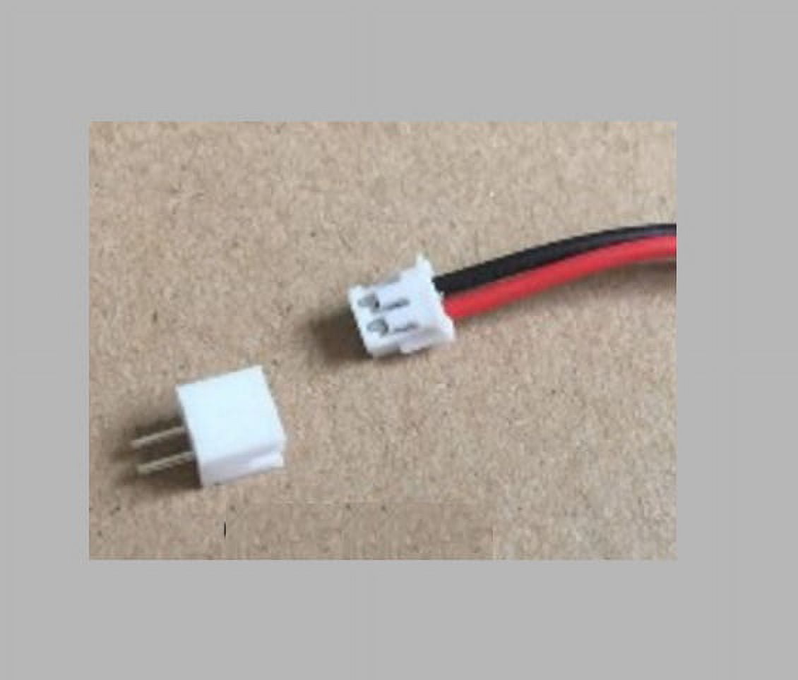 HobbyFlip 2.0mm PH 2 Pin Male Connector with Wire Lead Cord Separate ...