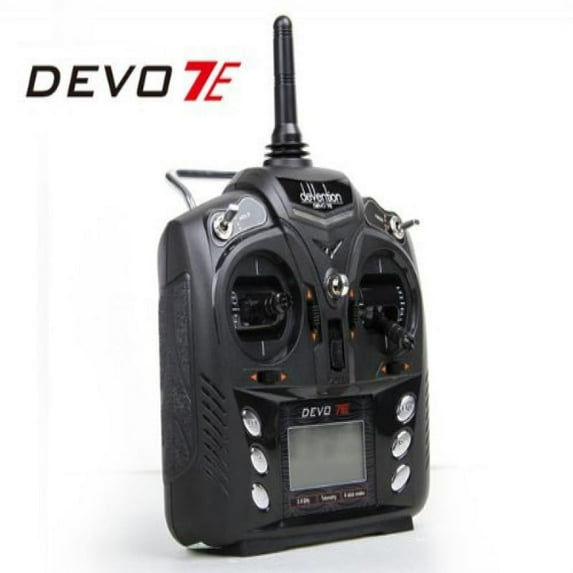 HobbyFlip Walkera Devention Devo 7E Radio Transmitter Devo 7E Transmitter Compatible with ...