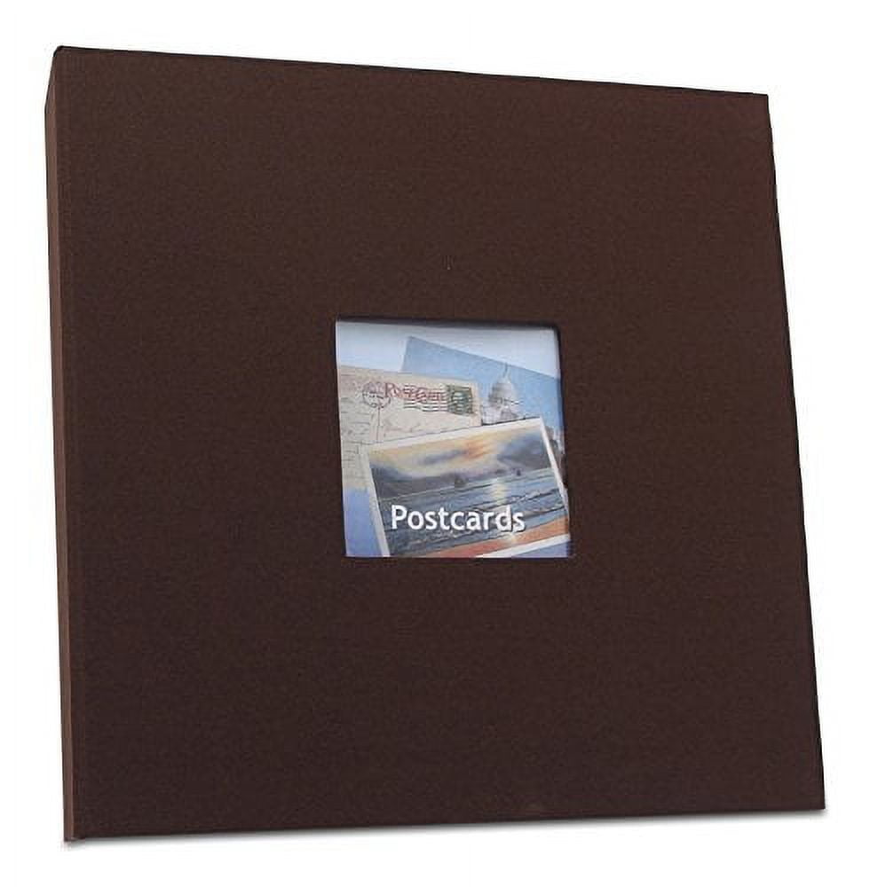 Hobbymaster Postcard Collecting Album, "Prestige" Linen Style, Coffee ...