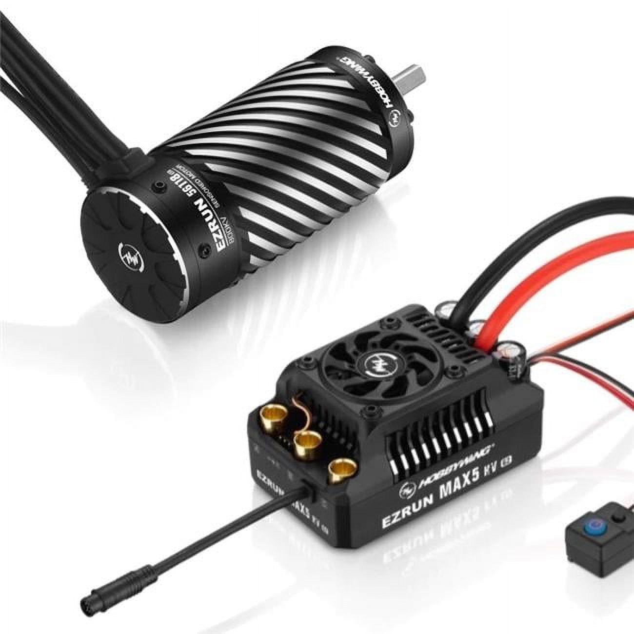 Hobbywing HWI38010602 MAX5 G2 Sensored Brushless ESC & G2-56118SD 800KV ...