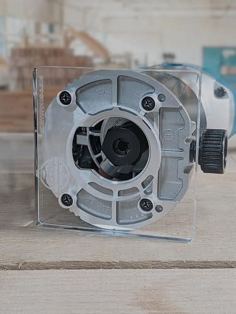 Hobbywoodcraft 3/8″ Thick 3.5″ square baseplate upgrade with a 2″ opening, compatible with ...