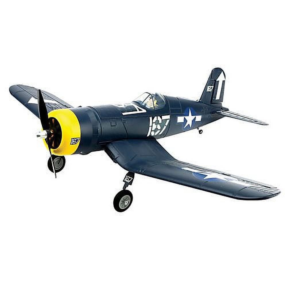 Hobbyzone Hobbyzone F4U Corsair S BNF with SAFE RC Airplane - Walmart.com