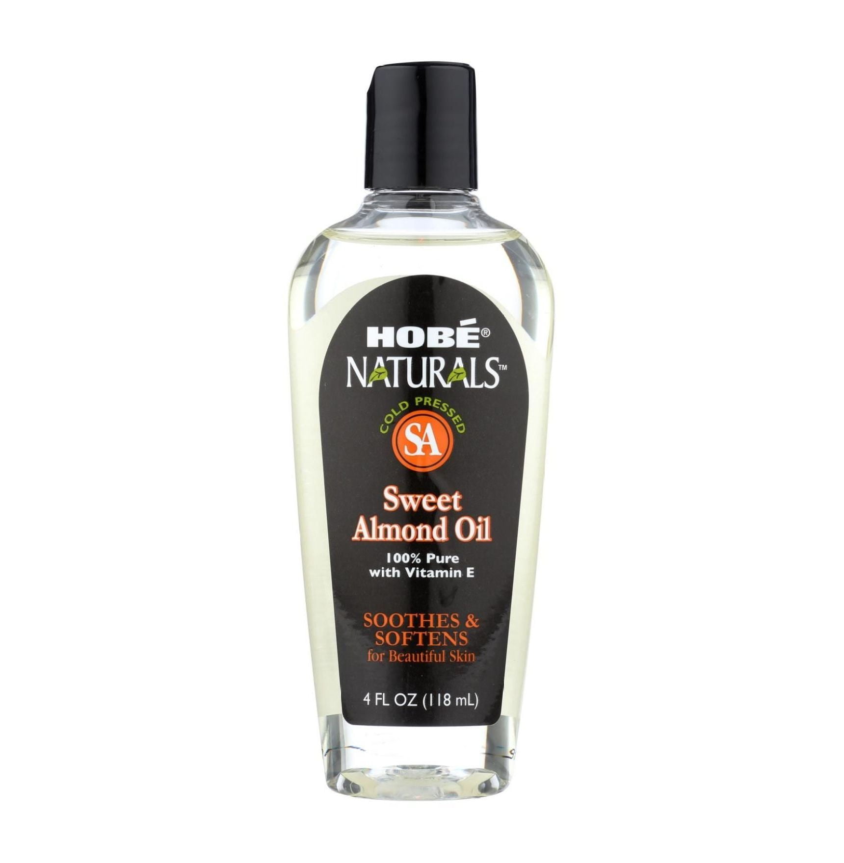 Hobe Labs Hobe Naturals Sweet Almond Oil - 4 Fl Oz Default - Walmart.com