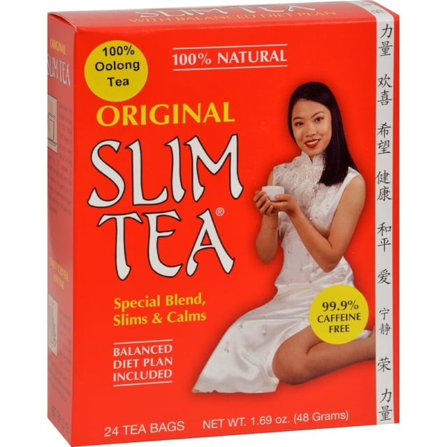 Hobe Labs Original Slim Tea - 24 Bags for Office Kitchens - Walmart ...