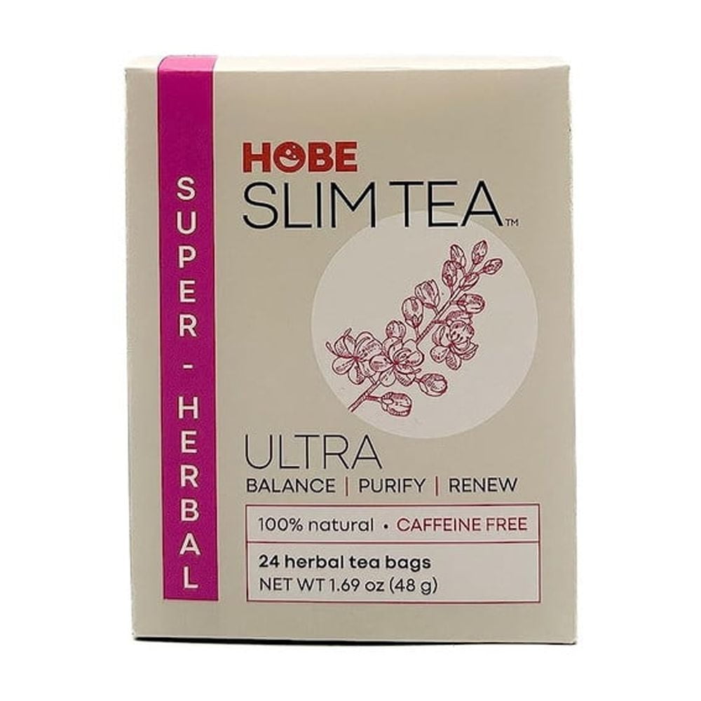 Hobe Labs Ultra Slim Tea Caffeine Free, Original, 24 Ea, 3 Pack ...
