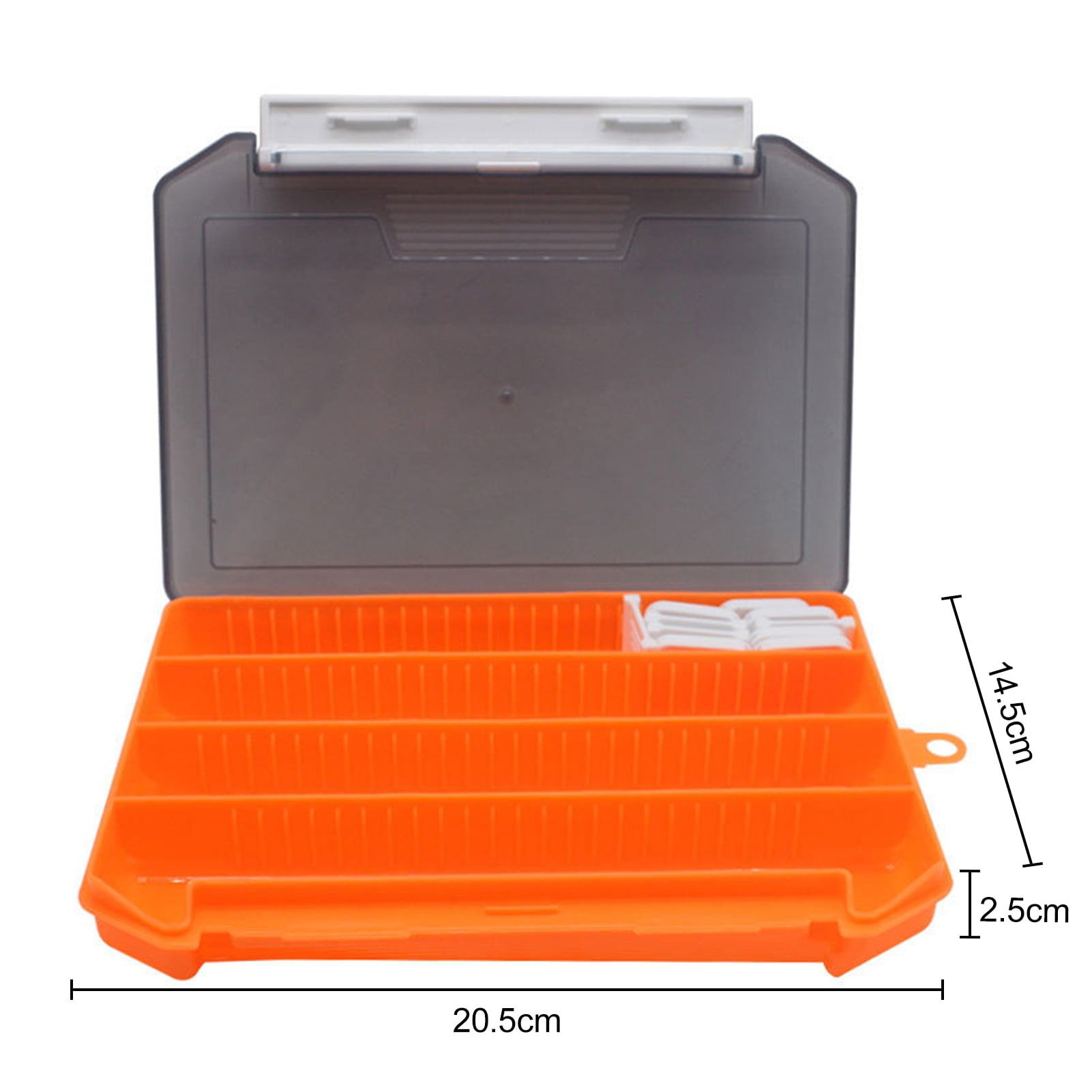Hobeauty Clear Lid Bait Box Lure Bait Box Fishing Tackle Organizer ...