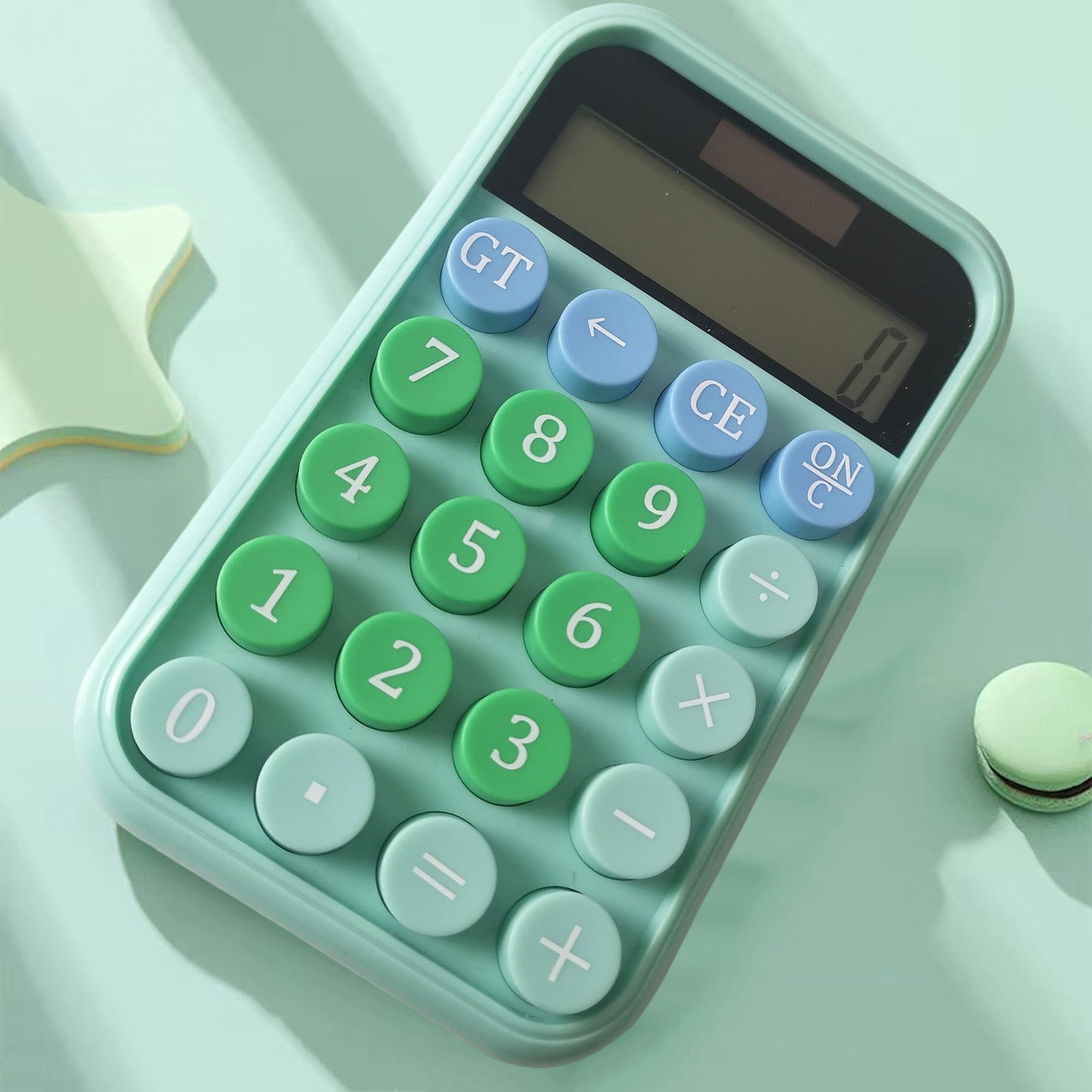 Hobeauty Plastic Desktop Calculator Vintage Style Desktop Calculator ...