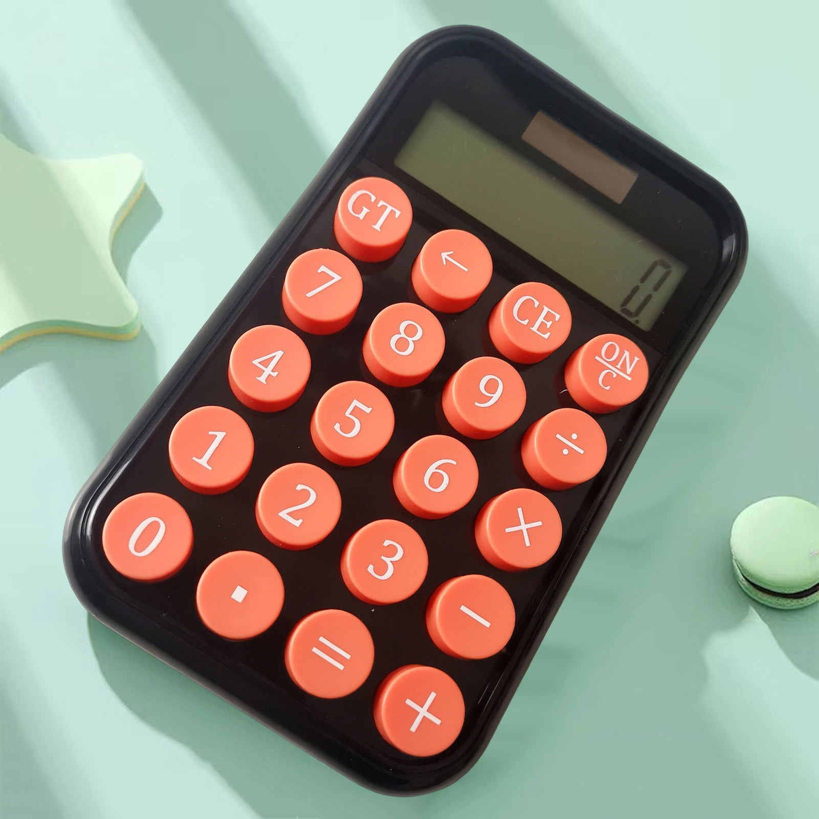 Hobeauty Plastic Desktop Calculator Vintage Style Desktop Calculator ...