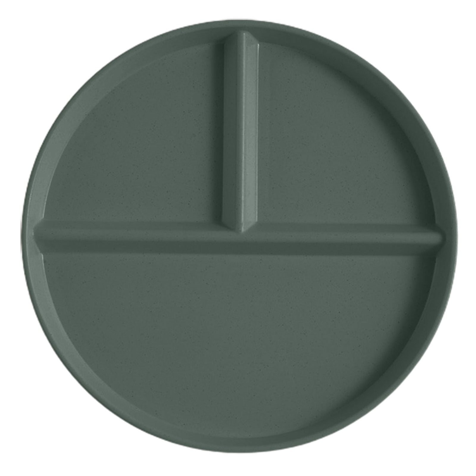 Hobeauty Three Compartment Dish Plate Dinner Plate Food-grade Plastic ...