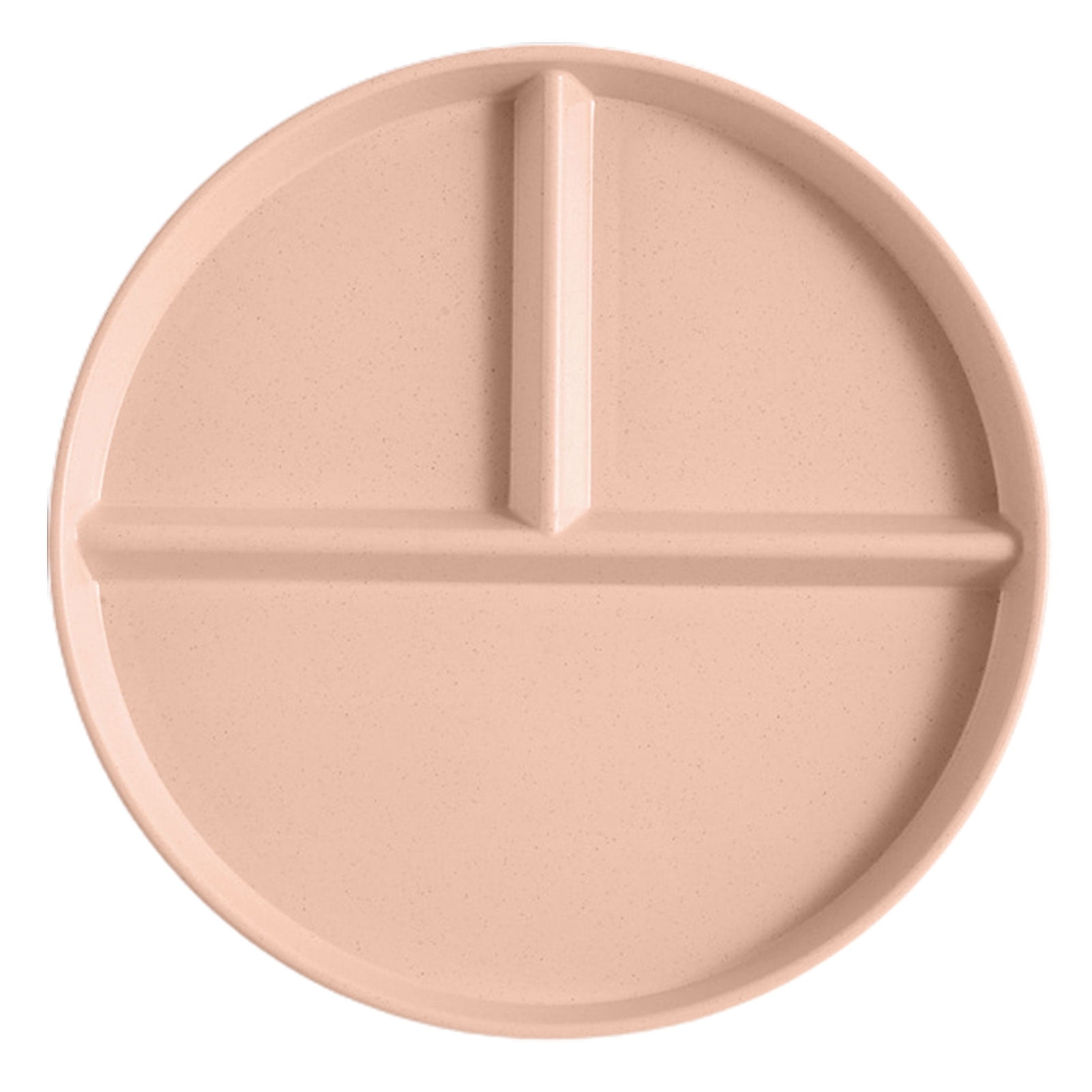 Hobeauty Three Compartment Dish Plate Dinner Plate Food-grade Plastic ...