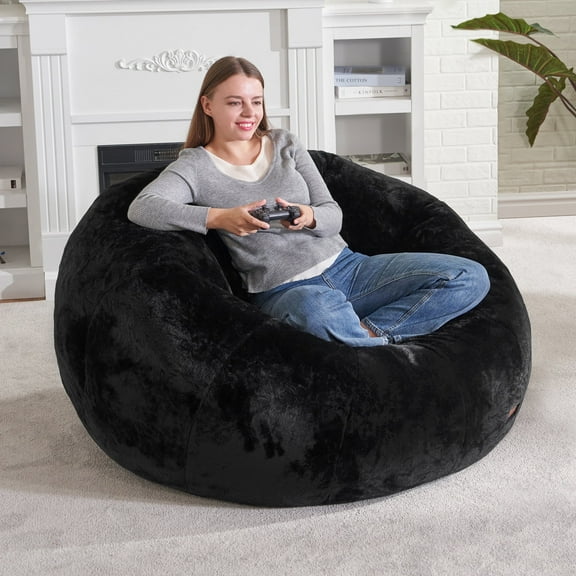Bean Bag Chairs Large Bean Bag Couch for Adults Stuffed Sofa Chair ...