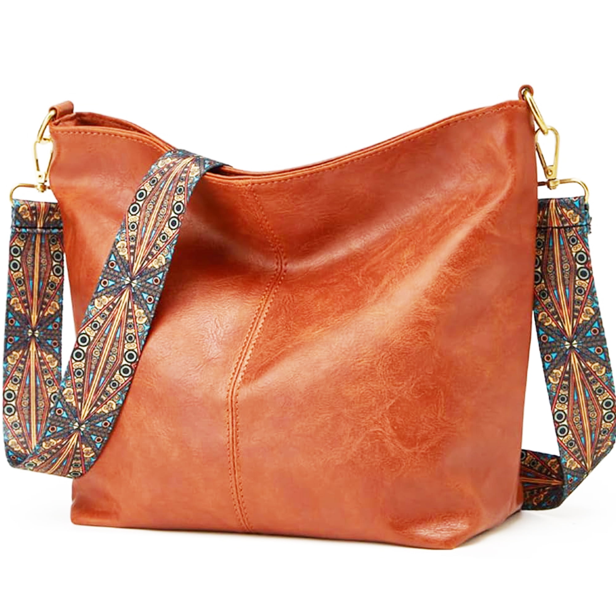 "BlueFire Hobo Bag Purse, Vegan Leather Crossbody Shoulder Bag with ...